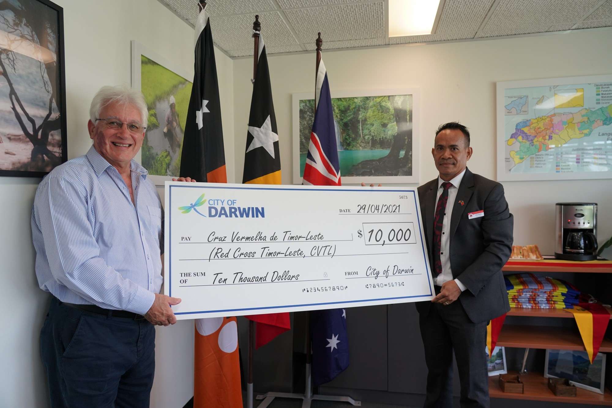 Working to strengthen ties with Dili | City of Darwin | Darwin Council ...